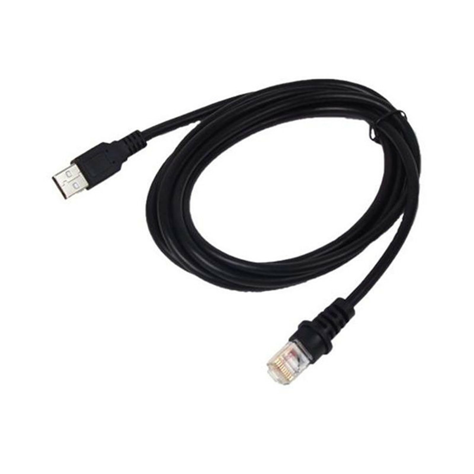 Eowluu USB Scanner Wire 2M for MS5145 MS9540 MS7120 MS9590 MS1690 Models Scanners Multiple Model Compatible