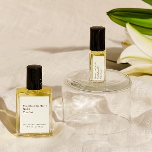 Maison Louis Marie - No.05 Kandilli Natural Roll-On Perfume Oil | Luxury Clean Beauty + Non-Toxic Fragrance (0.5 fl oz | 15 ml)