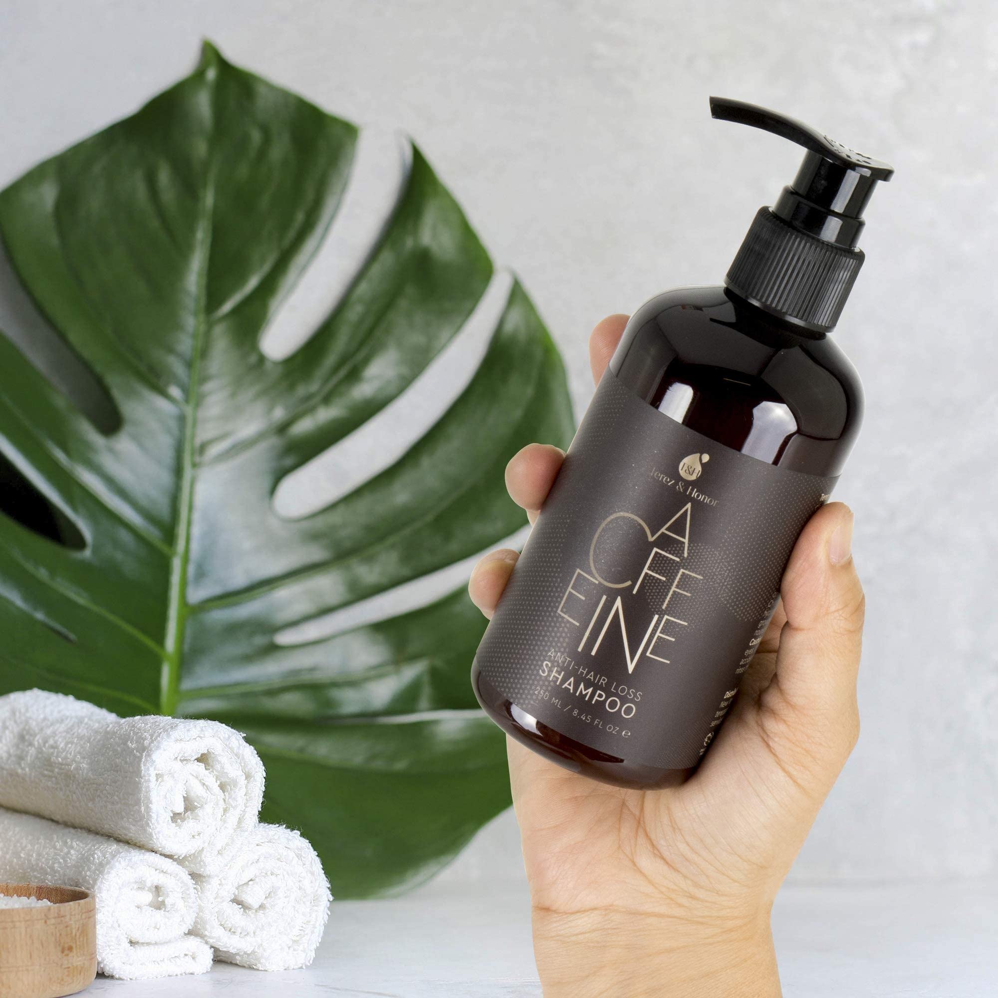 Caffeine Hair Loss Hair Growth Shampoo, Volumizing Thinning Hair with Natural and Healthy Ingredients