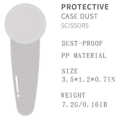 Baby Food Scissors Ceramic,Portable Baby Food Scissors without BPA With Box And Dust Cover (Blue)