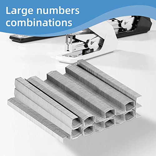 30000 Pieces B8 Crown Staples Standard Staples Heavy Duty Staples 1/4 Inch Leg Length for B8 Staplers Home School Office
