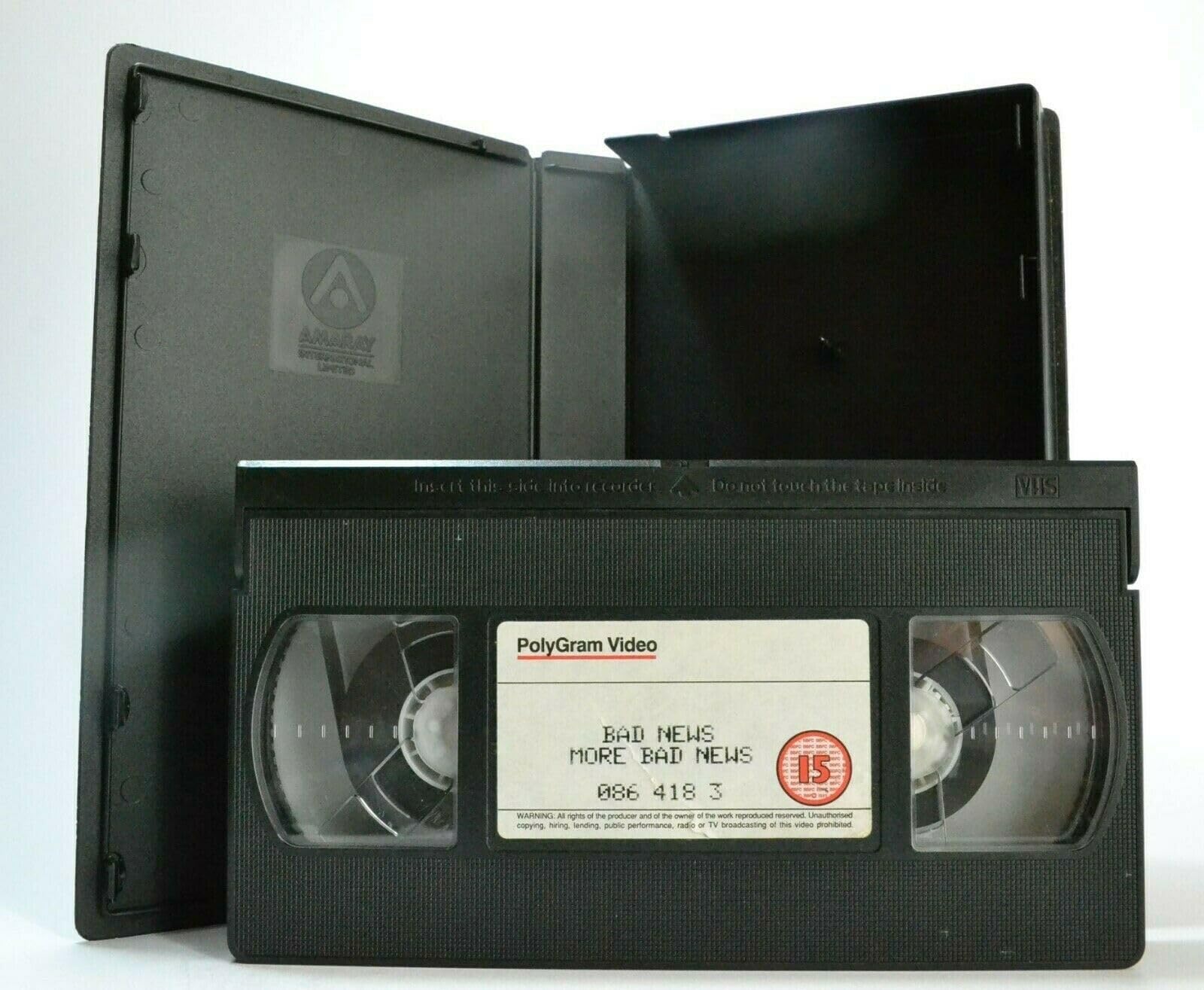 Bad News/More Bad News (Comic Strip Classics) - Music Comedy - Rik Mayall - VHS