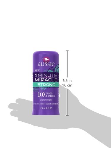 Damage Repair - Aussie Paraben-Free Total Miracle 3 Minute Miracle Conditioner w/Apricot, 8.0 fl oz (Packaging May Vary)