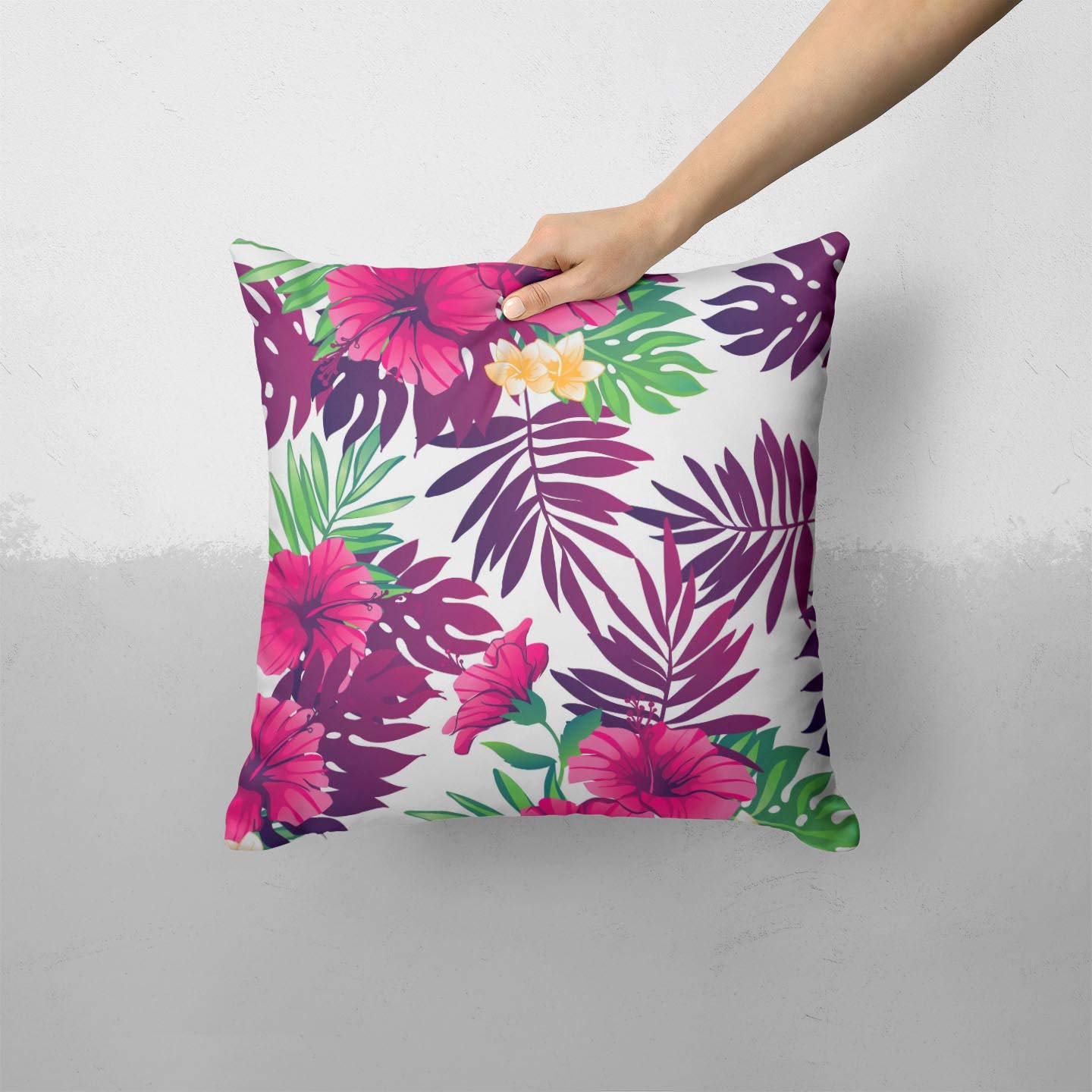 iiRov Summer Pineapple Seamless v2 - Custom Decorative Home Decor Indoor or Outdoor Throw Pillow Cover for Sofa, Bed or Couch Cushion (Pillow CASE Cover ONLY)
