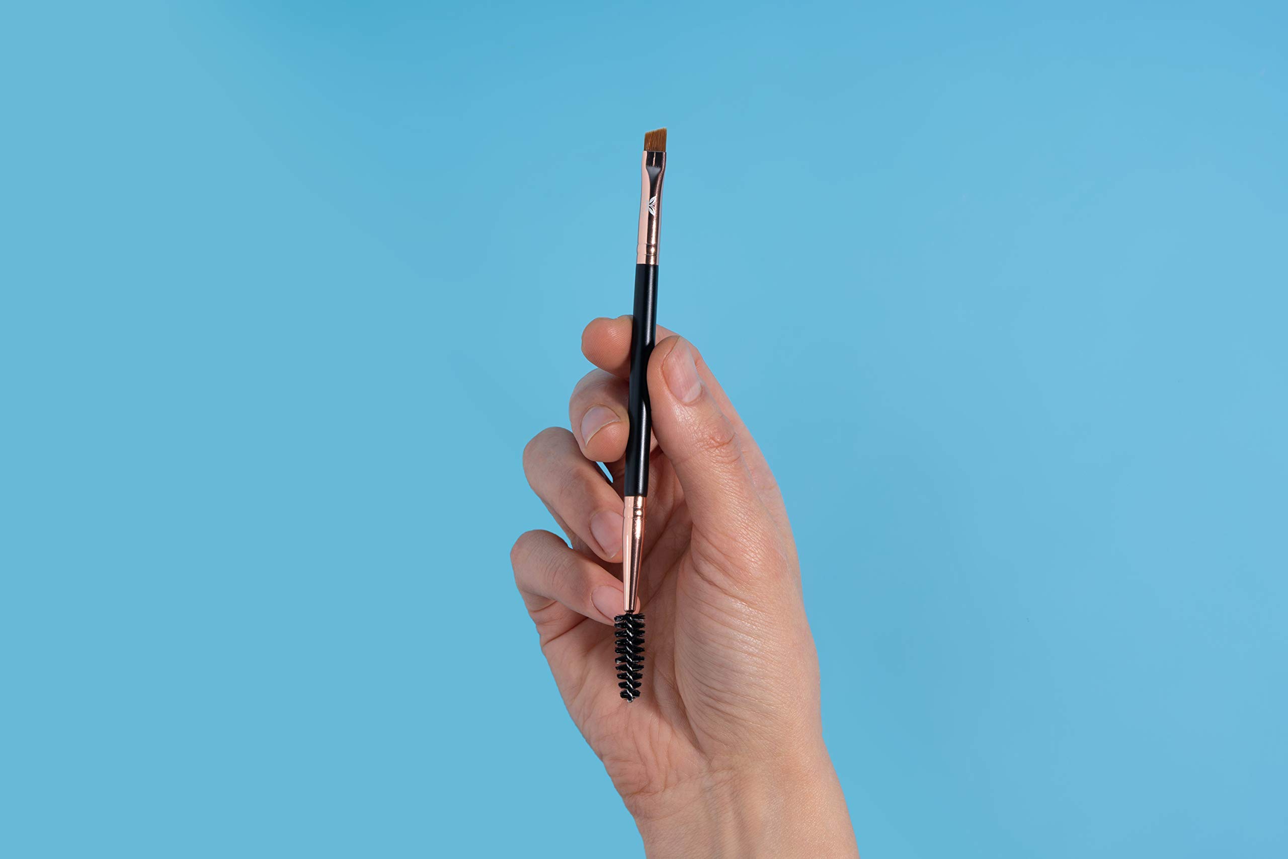Eyebrow Tint Brush for Eyebrow Henna Brow Tint - Spoolie Eyebrow Brush for Brow Henna - Lash Tint Brush Comb for Eyelash Tint - Angled Eyebrow Brush by Existing Beauty