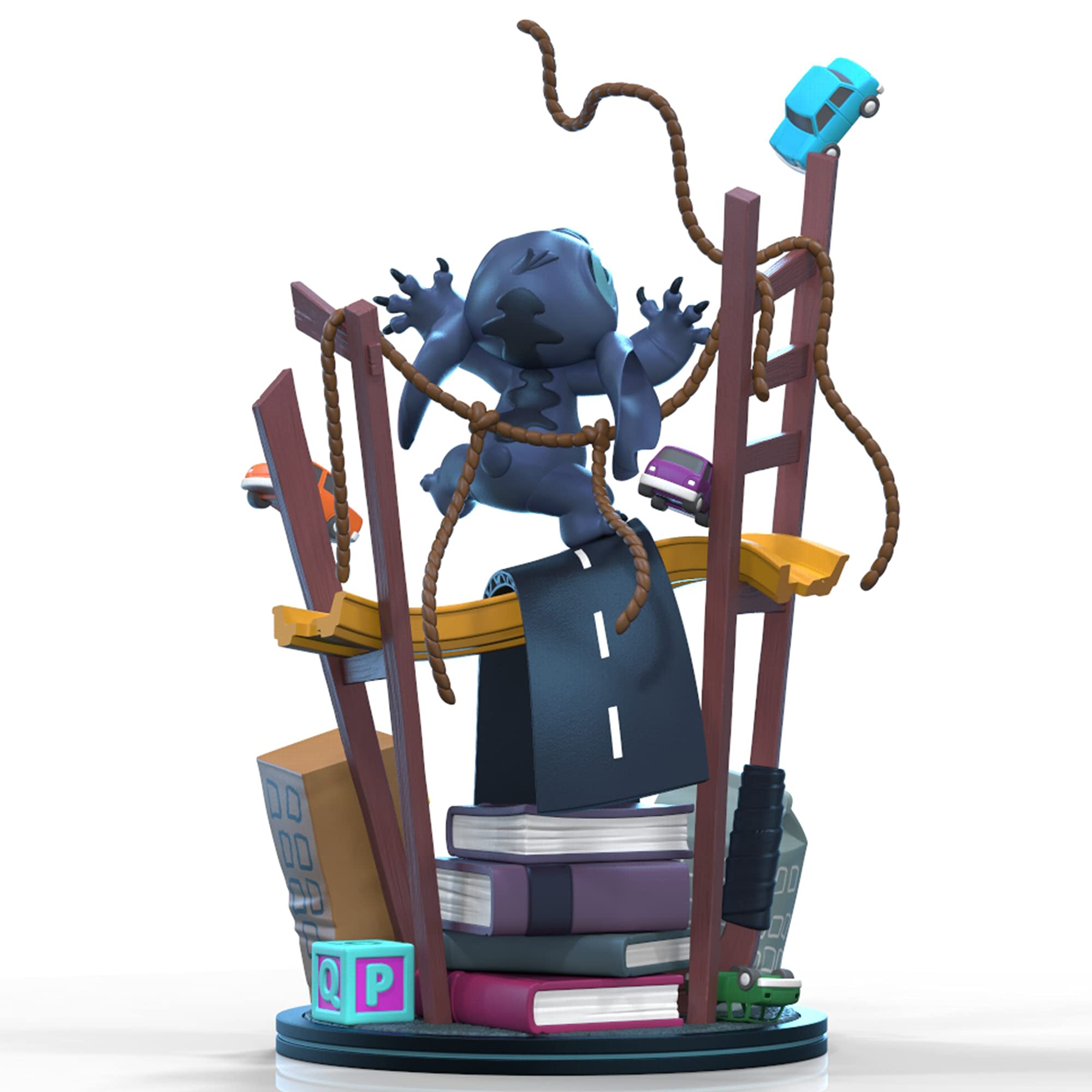 QMx Quantum Mechanix Stitch x San Francisco - 8" Q-Fig Max Elite
