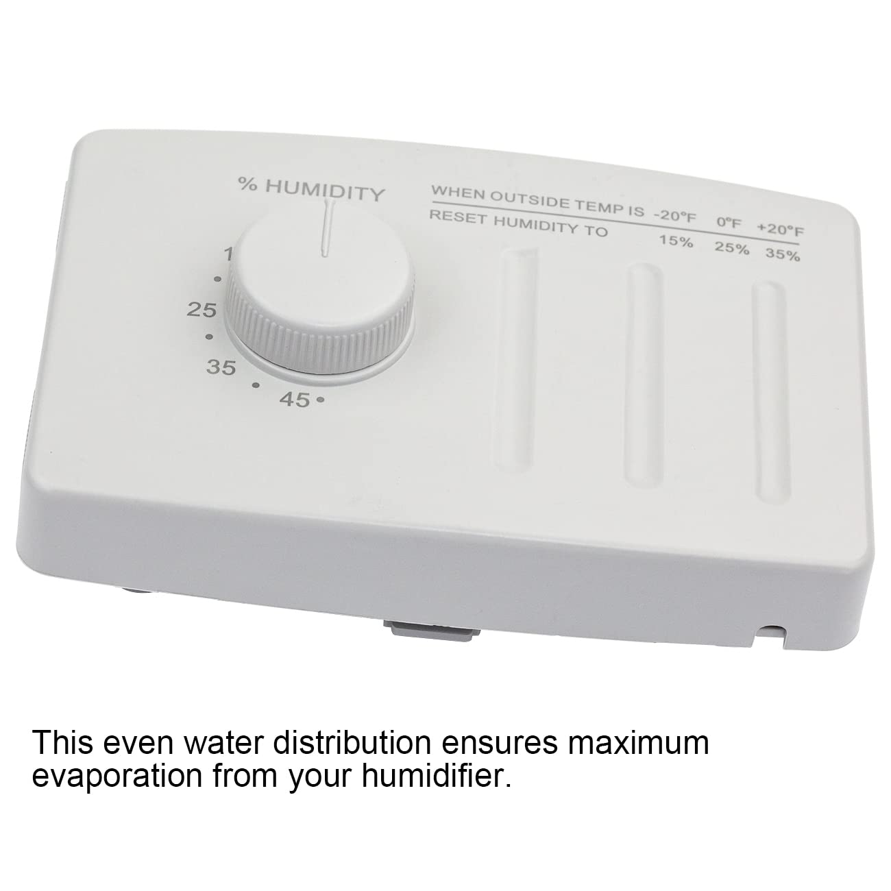 4655 Manual Digital Control Humidistat Will Close The Control Switch for Aprilaire Whole Home Humidifier, Manual Water Saver Furnace Humidifier, Large Capacity Whole House Humidifier