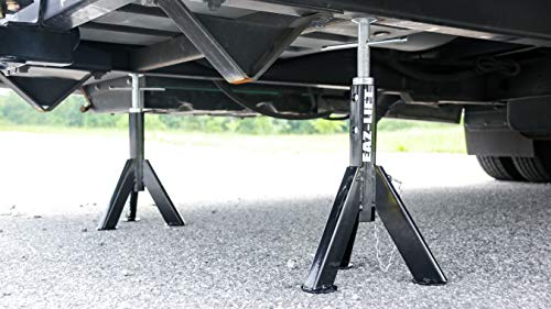 EAZ LIFT Telescopic RV Jack, Set of 2 | Adjusts from 16-inches to 30-inches | Featues a 6,000 lb. Load Capacity (48864)