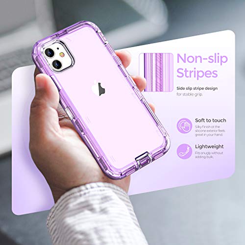 ORIbox Case Compatible with iPhone 11 pro max Case, Heavy Duty Shockproof Anti-Fall Clear case