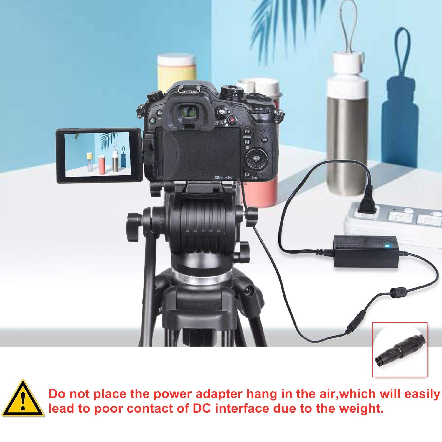 Kimaru EH-5b AC Power Adapter EP-5B DC Coupler EN-EL15 Dummy Battery Kit for Nikon D7500 D7200 D7000 D7100 Z6 Z7 D750 D780 D800 D600 Z5 D500 Z6II Z7II Z8 D810 D610 D800E D810A D850 1V1 Cameras.