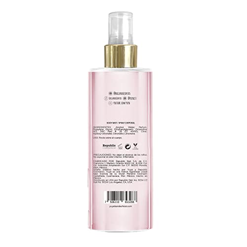 Yuya - Republic Cosmetics Body Mist "Amor Mucho Amor" 250 ml - delicious floral scent - incredible and exclusive