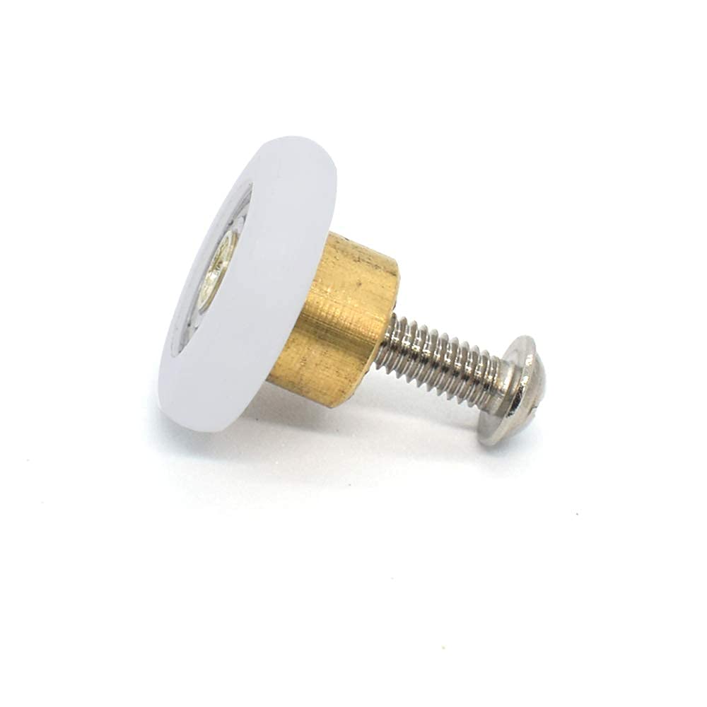 4pcs x Shower Door Rollers,Roller Diameter 19/23/25mm for The Bathroom Pan Glass Sliding Door Pulleys/Runners/Wheels (25mm)