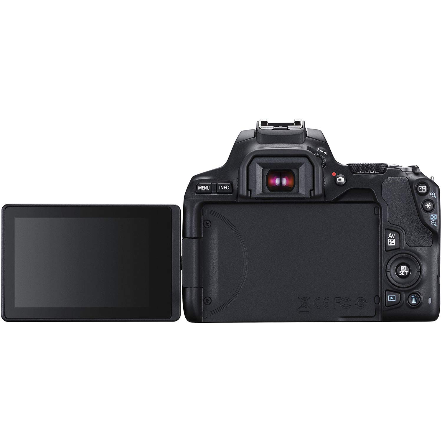 Canon EOS Rebel SL3 DSLR Camera (Black) with 18-55 IS STM 3453C002 USA 17pc Must Have Bundle: Includes – 32GB SanDisk Highspeed Memory Card + 50” Tripod + Professional Backpack + 3pc Filter Kit + More