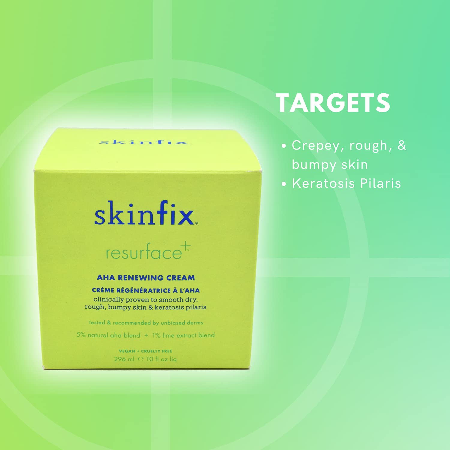 Skin Fix Skinfix Resurface AHA Renewing Cream 10 oz