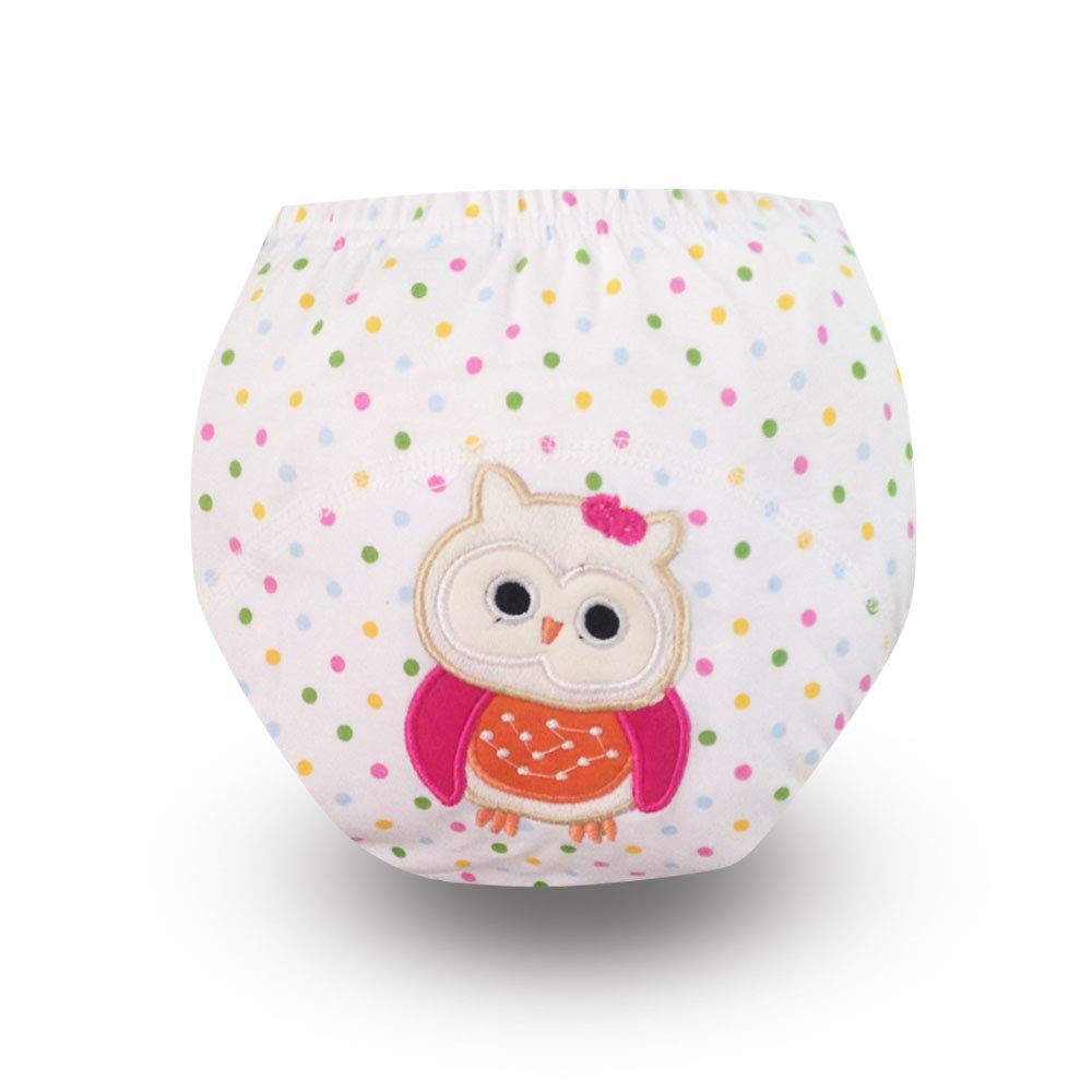 Baby Training Pants Toddler Girls Underwears 5 Pack Potty Training Panties Waterproof Size 100 Large 3T