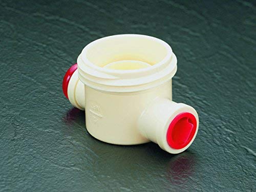 Caplugs CPT-16 CPT Series – Plastic Center Pull-Tab Tapered Plug, 20 Pack, Red LD-PE, Cap OD 1.62" x Plug ID 1.465" Hole Protection, Leak Prevention, Masking, Painting, Powder Coating (ZCPT16Q1)