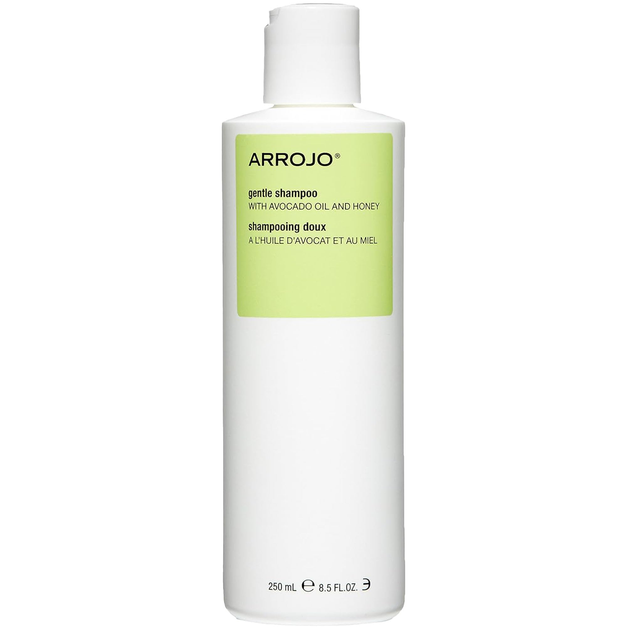ARROJO Gentle Sulfate Free Shampoo – Gentle Shampoo to Repair & Nourish - Hair Shampoo w/Vitamin B5, Avocado Oil & Honey - Lightly Scented Cleansing Shampoo – Paraben Free Shampoo,8.5 Fl Oz(Pack of 1)