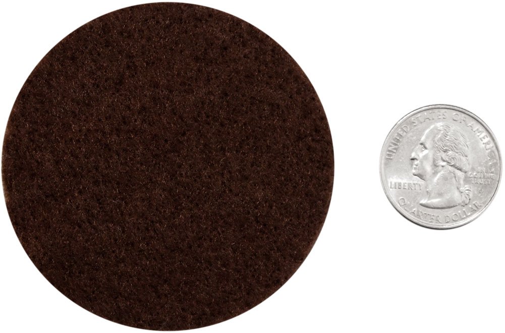 Playfully Ever After 2.5 Inch Brown 46pc Stiff Felt Circles