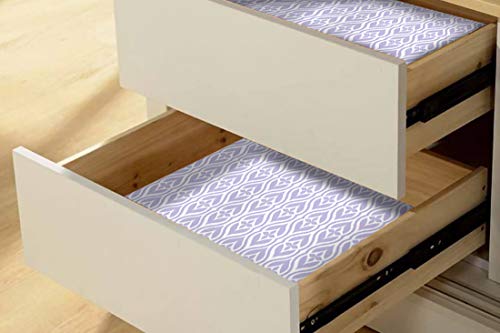 Lavender Scented Drawer Liners, 6 Sheets Fragrant Paper Liners Non-Adhesive Paper Sheets for Home Closet, Dresser Drawers, for Home Fragrance