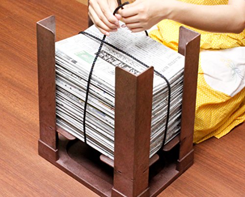 Homey Plastic Industrial Newspaper Raised Wood Carving
