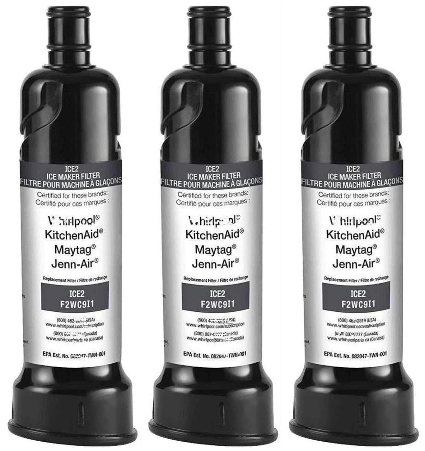 3-Pack/Replacement for Ice Maker l F2WC9I1 ICE2,W10565350, W10480323 Part for 50 Pound Ice Machines.