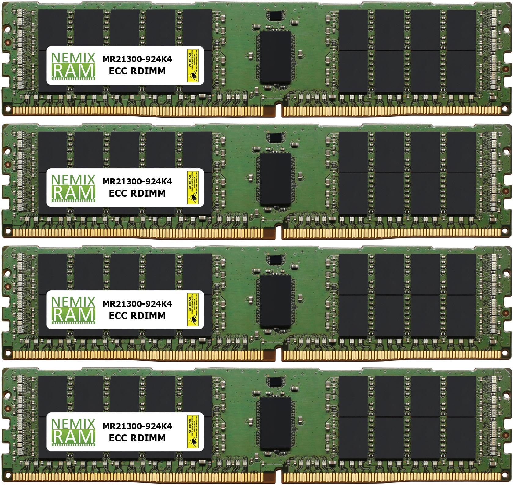 256GB 4x64GB DDR4-2666 PC4-21300 2Rx4 RDIMM ECC Registered Memory by NEMIX RAM