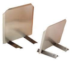 27 x 27 Radiant Fireback Heat Shield 14 Gauge Stainless Steel Made in The USA