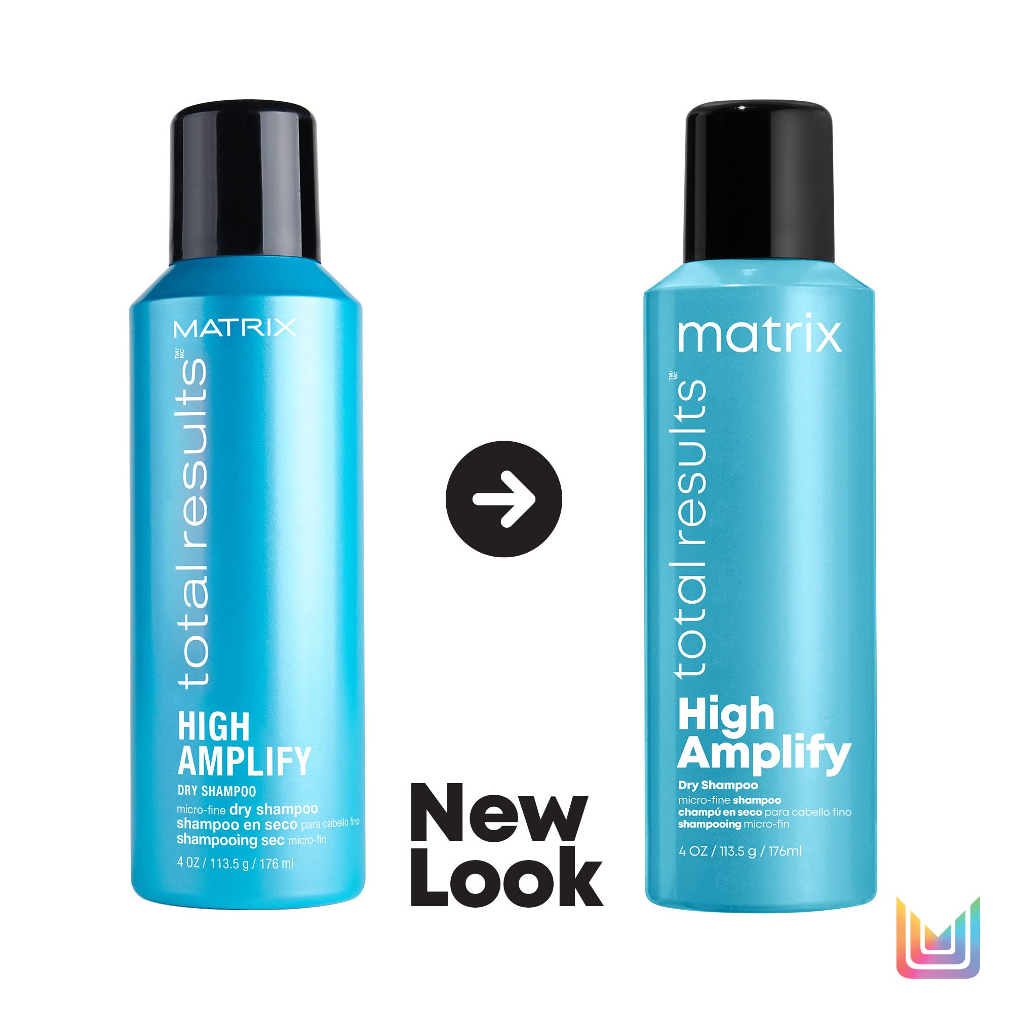 Matrix High Amplify Micro-Fine Dry Shampoo | Lightweight Dry Shampoo | For Volumizing Next Day Hair | For All Hair Types | 4 Fl. Oz. | Vegan
