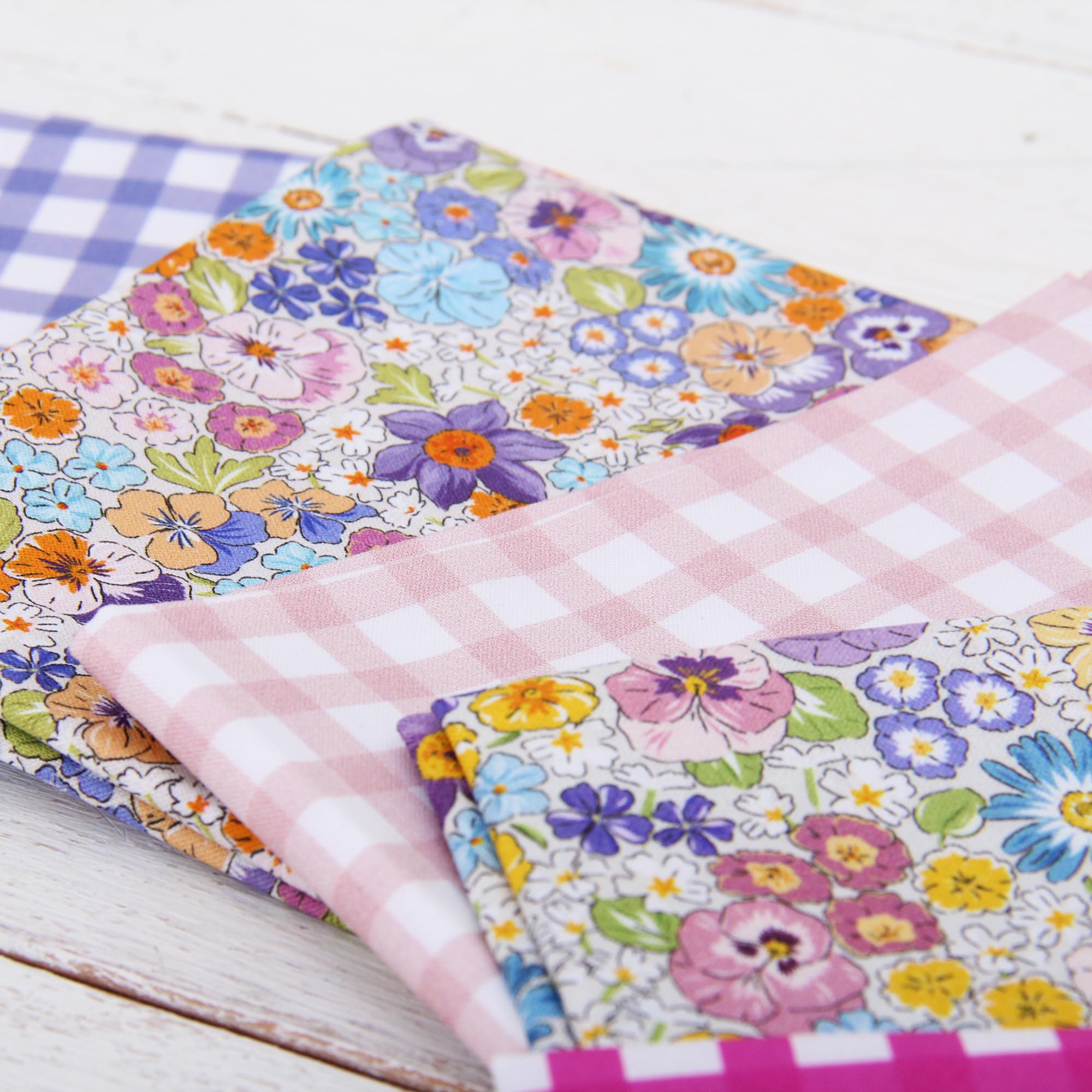 3 Yard Cut Threadart Premium Cotton Quilting Fabric - Spring Picnic Collection - Light Blue Gingham - 44" Width - 100% Cotton - Quilting, Sewing, Crafts