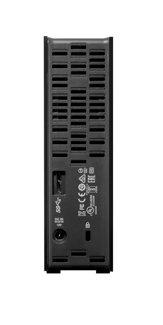 WD Easystore 14TB External USB 3.0 Hard Drive - Black WDBAMA0140HBK-NESN