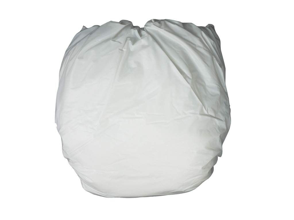 Haian ABDLAdult Incontinence AIO PVC Diapers (M-L, White)