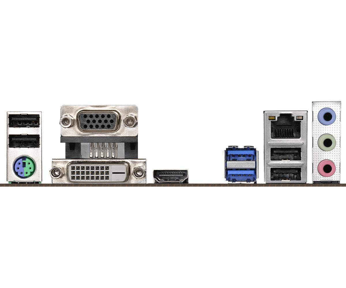 ASRock H310M-HDV LGA1151/Intel H310/DDR4/SATA3&USB3.1/GbE/MicroATX Motherboard
