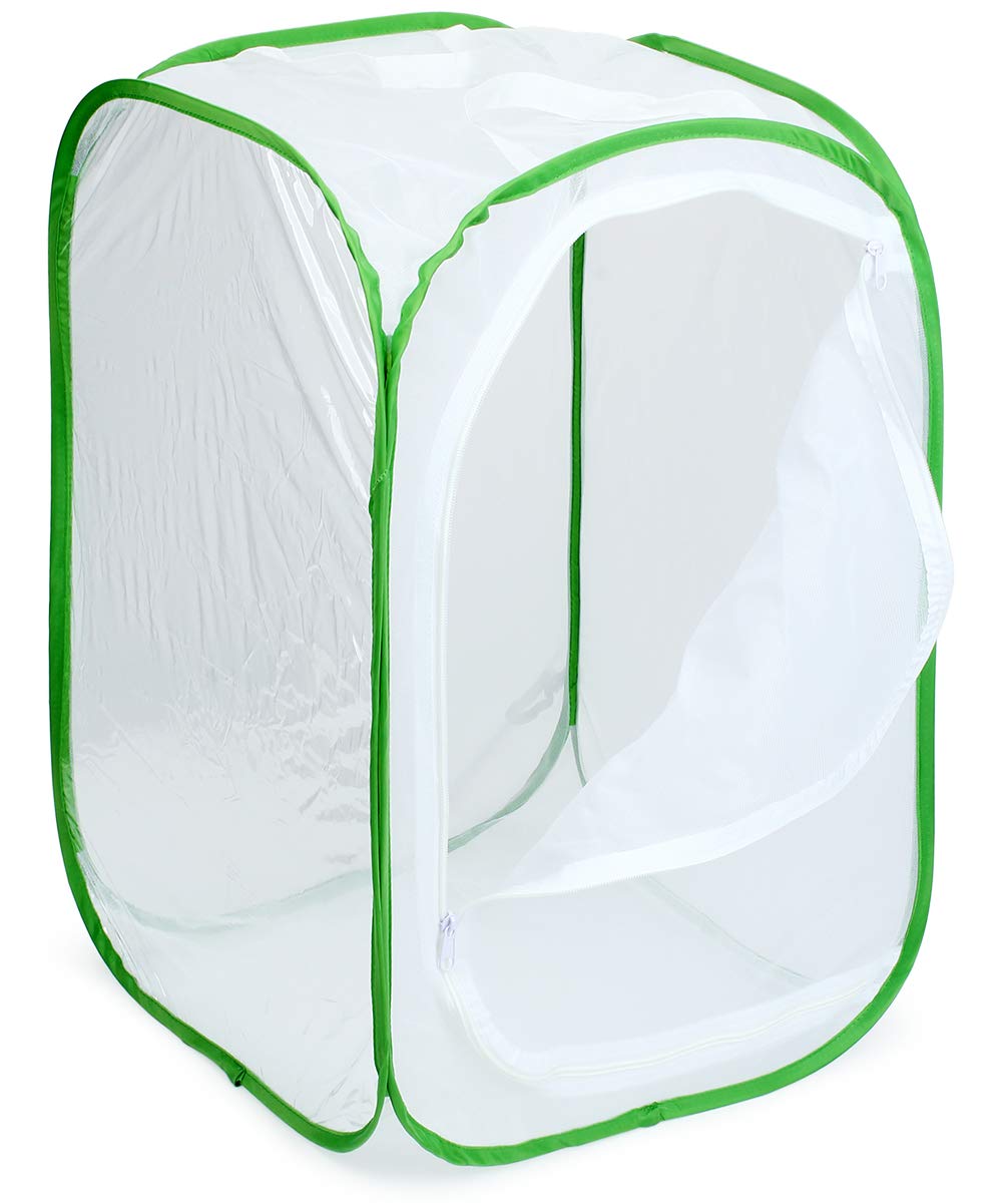 3-Pack Insect and Butterfly Habitat Cage Terrarium Pop-up Butterfly Enclosure (3 x 15.7 x 15.7 x 23.6")