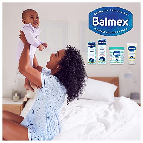 Balmex Complete Protection Baby Diaper Rash Cream with Zinc Oxide + Soothing Botanicals, 16 Oz, Pack of 2