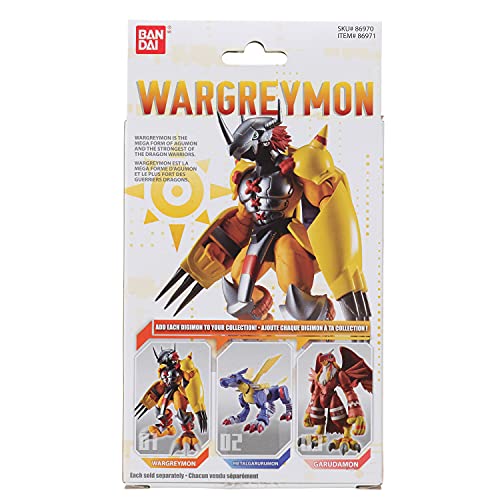 Bandai Namco - Digmon - WarGreymon, Shodo 3.5 inch Action Figure