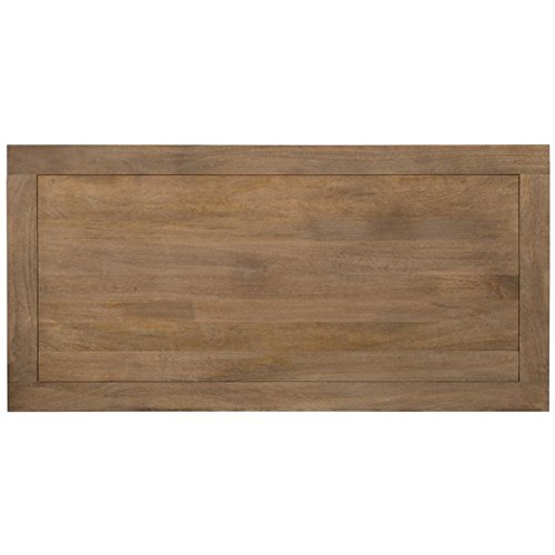 Hooker Furniture Writing Desk in Medium Wood and Gray