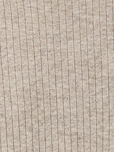 Simple Joys by Carter's Unisex Babies' Long-Sleeve Thermal Bodysuits, Pack of 4, Grey/Light Brown/Mint Green/White, 0-3 Months
