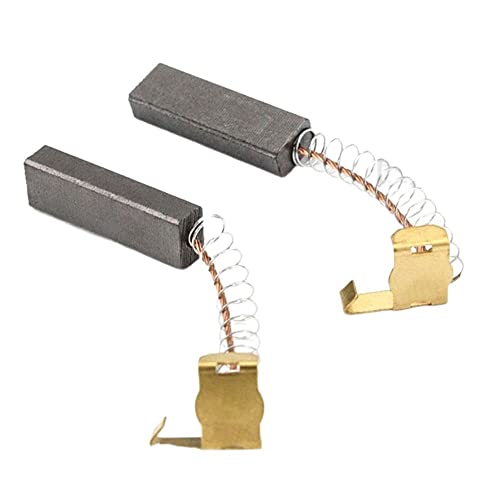 2pcs 6 * 10 * 32mm Carbon Brush Vacuum Cleaner Motor Brush Accessories Suitable for QW12T-608 QW12T-607 Machine Tool Parts