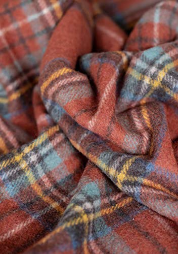 The Tartan Blanket Co. Recycled Wool Knee Blanket in Stewart Royal Antique Tartan (28" x 65")