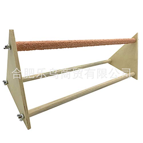LDYGRattanArt Chicken Perch for Chicks Chicken Wood Stand with Chicken Swing Chicken Mirrors Chick Stand Trainning Perch Toy Toy for Hens