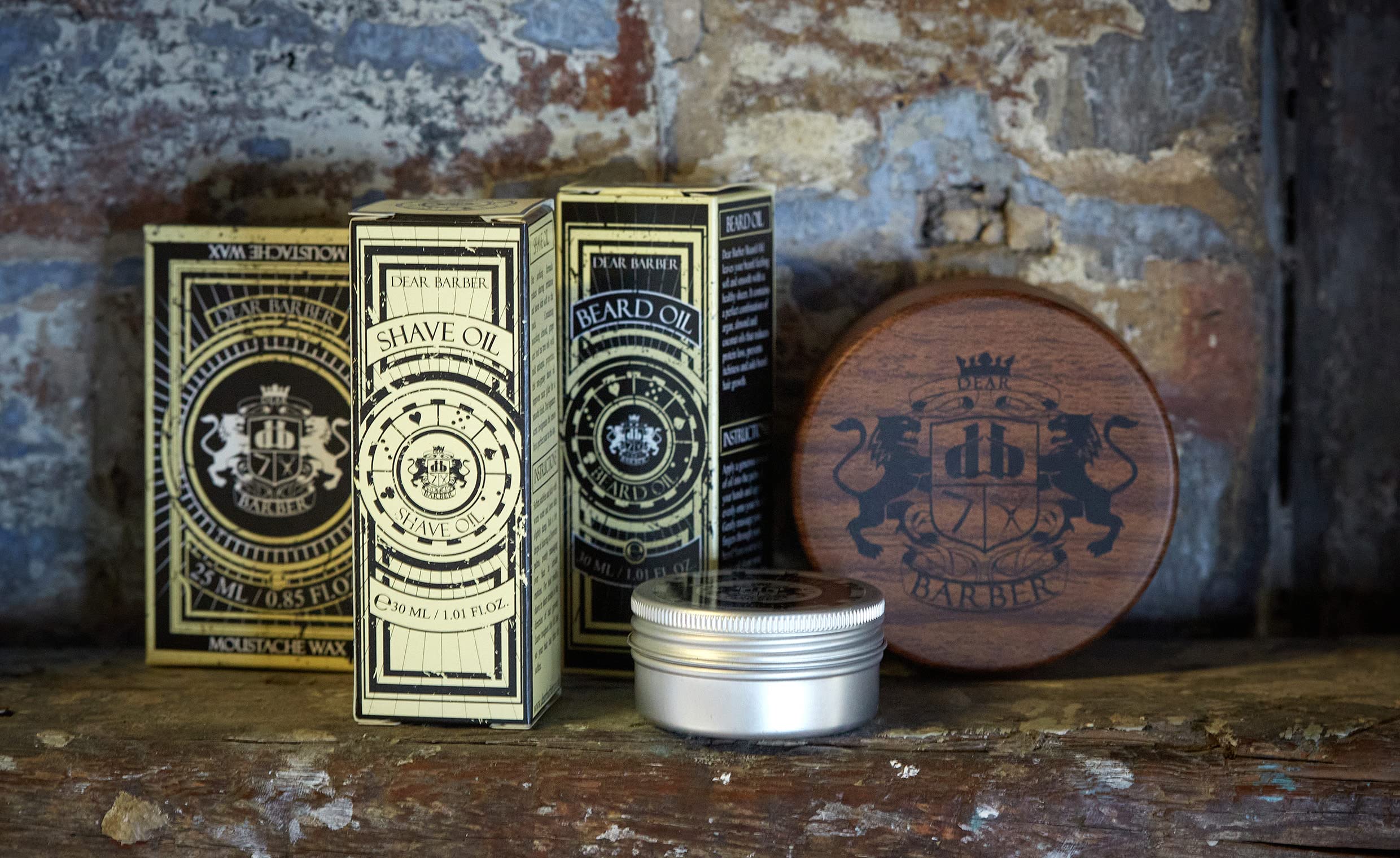 Dear Barber Shave Oil, Reduces Shaving Irritation and Leaves Skin Hydrated and Soft to the Touch 30ml