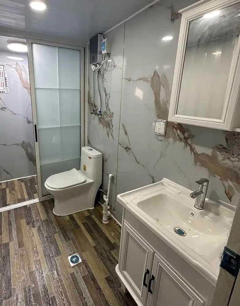 40ft House with Luxury Design, with 3 Bedroom, 1 Living Room, 1 Full Equiped Bathroom and Kitchen,Prefabricated Container House for Adults Living, Foldable Mobile Home Easy Setup & Move. (40ft)