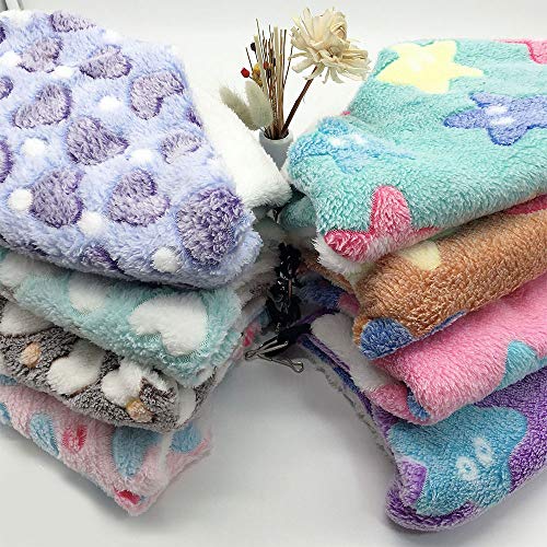 Oncpcare Small Pet Cage Hammock, Triple-Layer Sugar Glider Hammock, Hamster Cage Accessories Bedding Cozy Small Animals Bed for Chinchilla Parrot Sugar Glider Ferrets Rat Hamster Rat Playing Sleeping