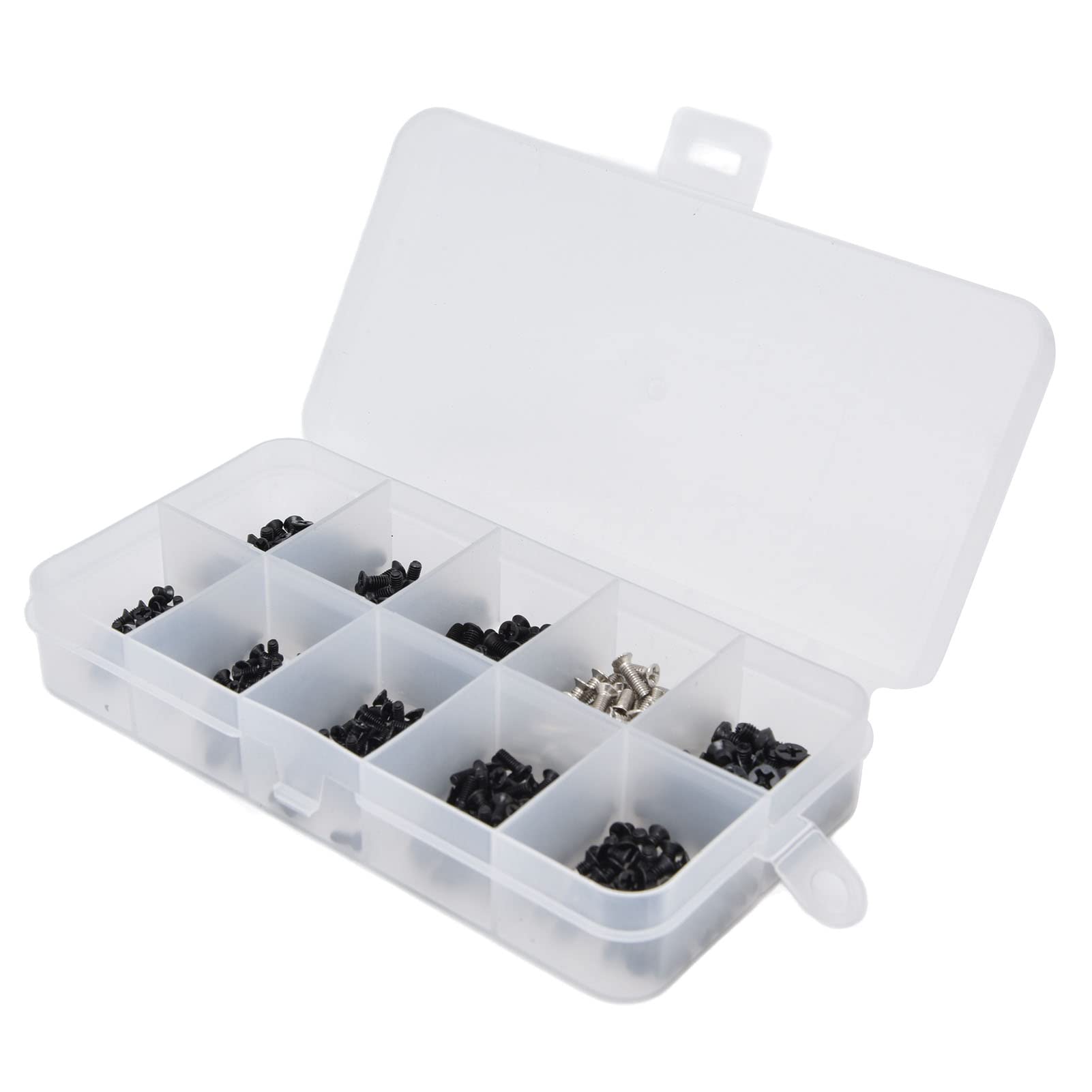 500Pcs Laptop Computer Tiny Replacement Stainless Steel Electronic Screws Kit for Maintenance Repair