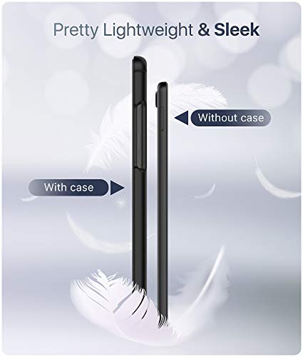 MoKo Case for Lenovo Tab M8 /Smart Tab M8 / Tab M8 FHD Case Model TB-8505F/TB-8505X/TB-8505FS/TB-8705F, Slim Lightweight Smart Shell Stand Cover Case for Lenovo Tab M8 HD/Tab M8 HD LTE, Black