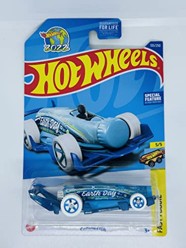 Hot Wheels - CARBONATOR - Real Bottle Opener - Fast Foodie - Blue - Earth Day - Ships Bubble Wrapped in a Box
