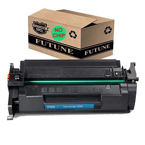 FUTUNE Compatible (NO CHIP) Toner Cartridge Replacement for 58A CF258A 58X CF258X Toner Cartridge for Use in Laserjet Pro 404 M404n M404dw MFP M428 M428dw M428fdn M428fdw Printer (Black, 1-Pack)