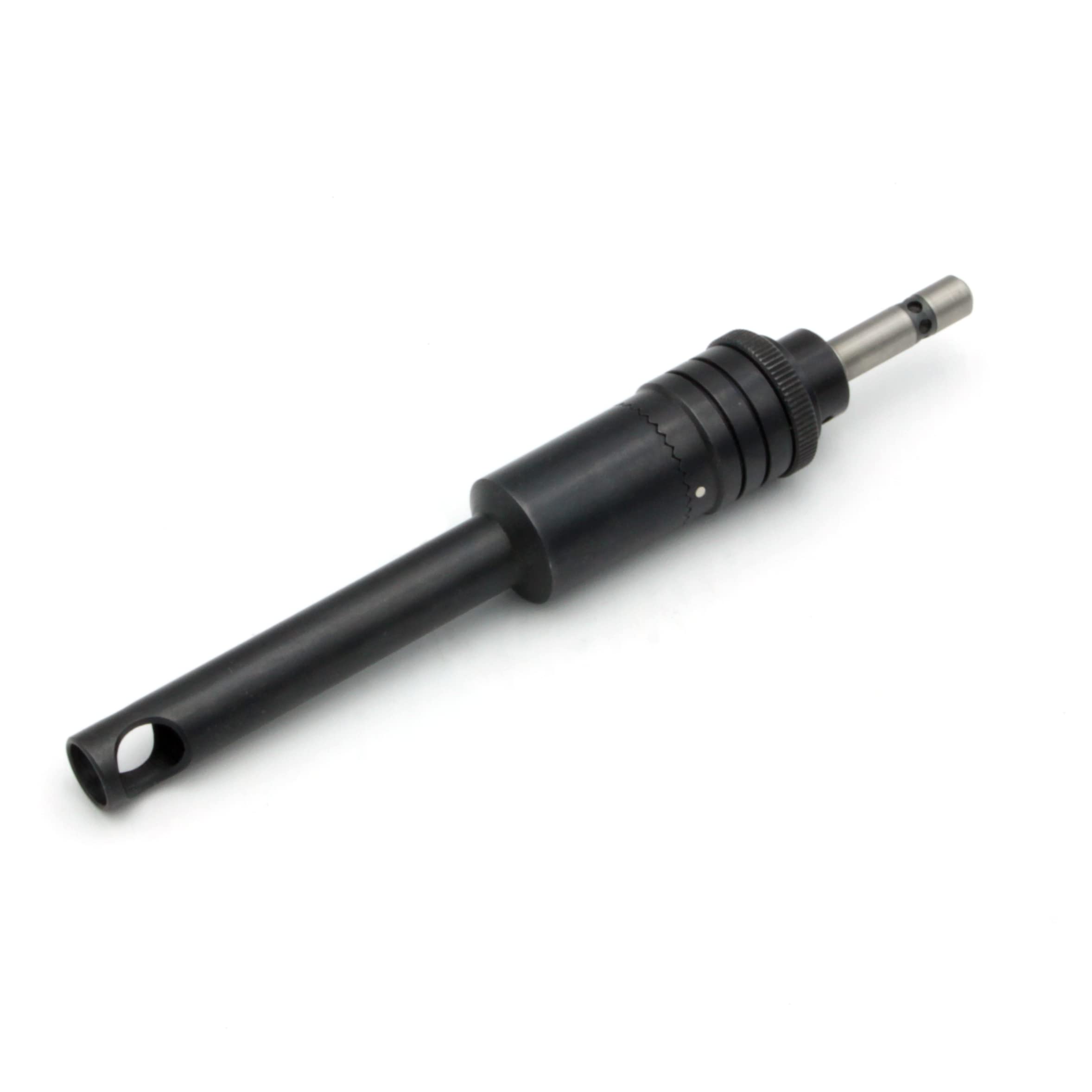 3" Extended Microstop Countersink, Depth Stop Accurate to 0.001", for deburring and Countersinking Holes in Aircraft and Automotive Applications.
