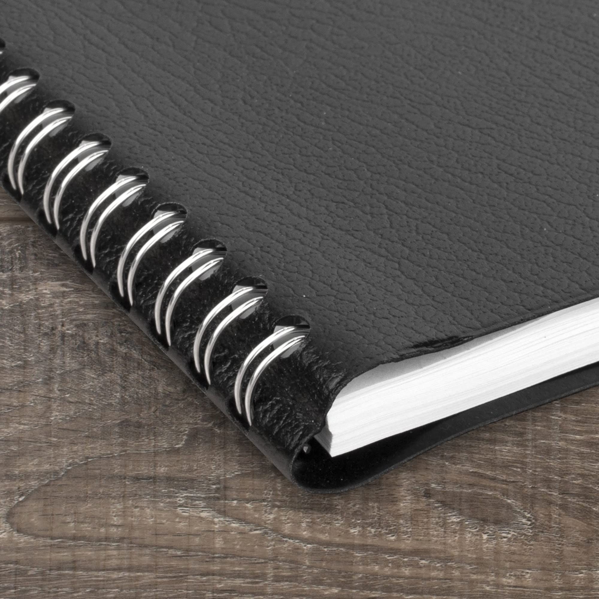 2022 Weekly Appointment Book & Planner by AT-A-GLANCE, 5" x 8", Small, Tabbed Telephone/Address Pages, DayMinder, Black G21000)