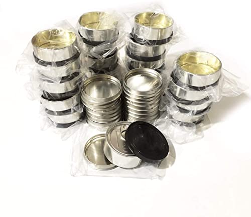20 Sets Label stickers for 3.5g Tin Cans with Lid Press-In Self-seal Can Food Containers (3.5g tin cans only)